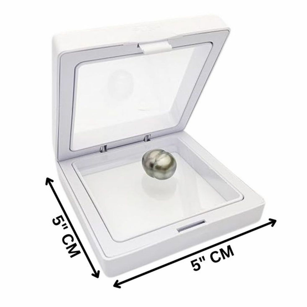 5X5 Jewellery Floating Display Frame Box - 3D Effect Transparent Displ ...